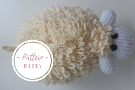PATTERN PDF: Knitting Pattern Digital Download Sheep Stuffed - Etsy
