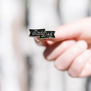 Rad Dad Enamel Pin Great for Father's Day Baby Showers - Etsy