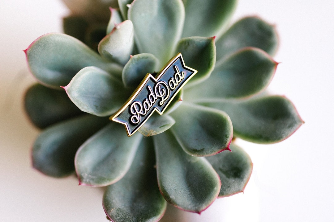 Rad Dad Enamel Pin Great for Father's Day Baby Showers - Etsy