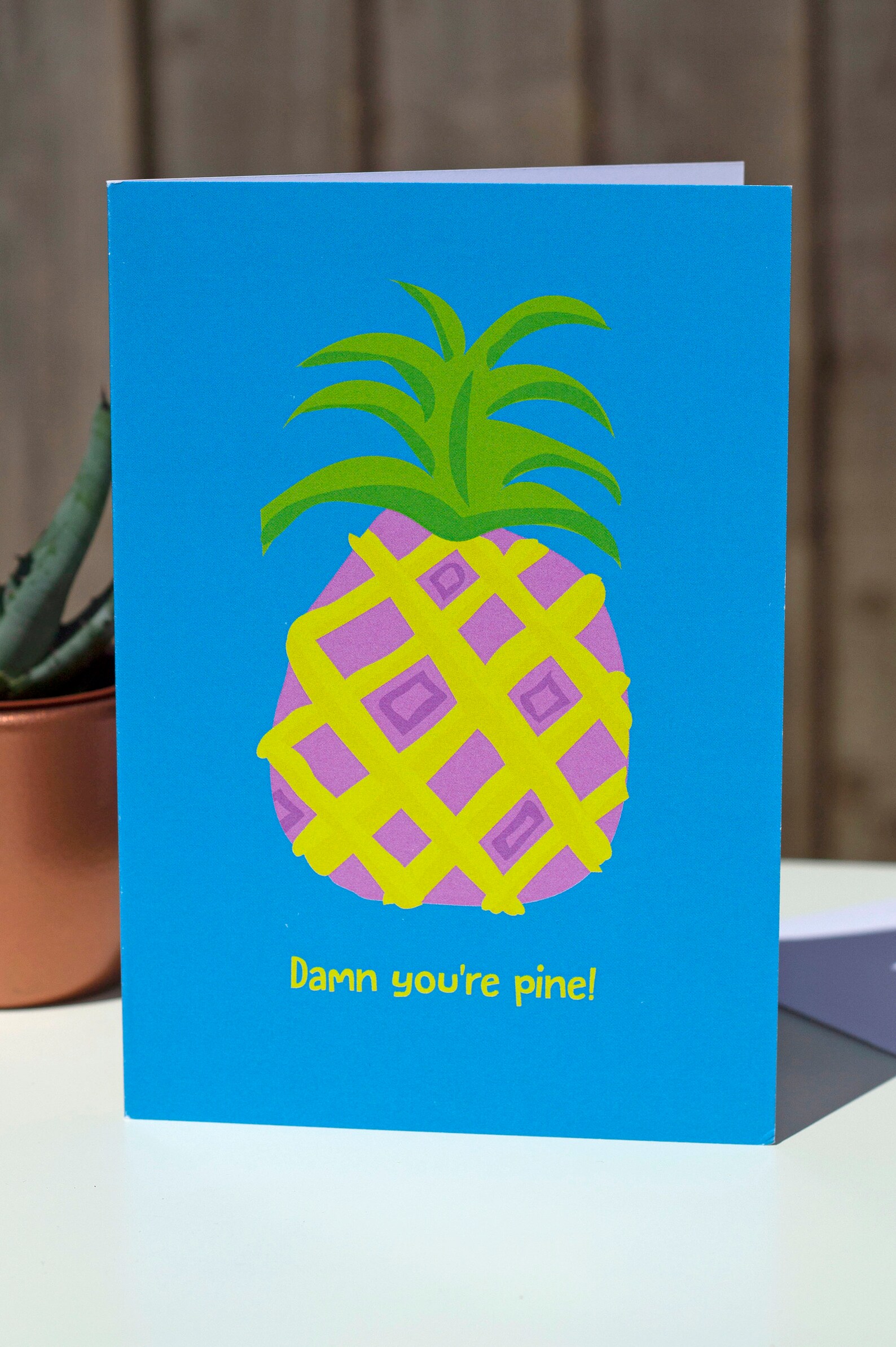 Pineapple Card Love Card Valentines Card Anniversary Card - Etsy