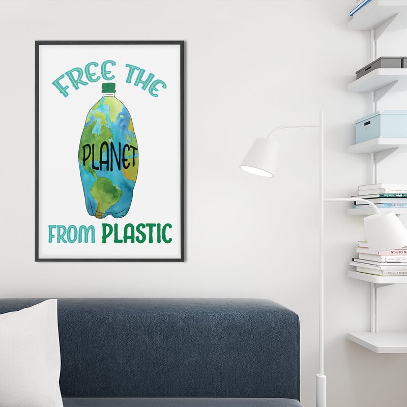 Reduce Reuse Recycle Poster - Etsy