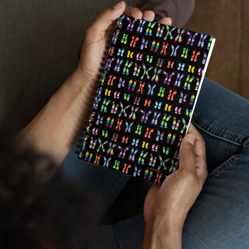 CHROMOSOME DNA Spiral Notebook| Science | Genetics| Genetic Engineering ...