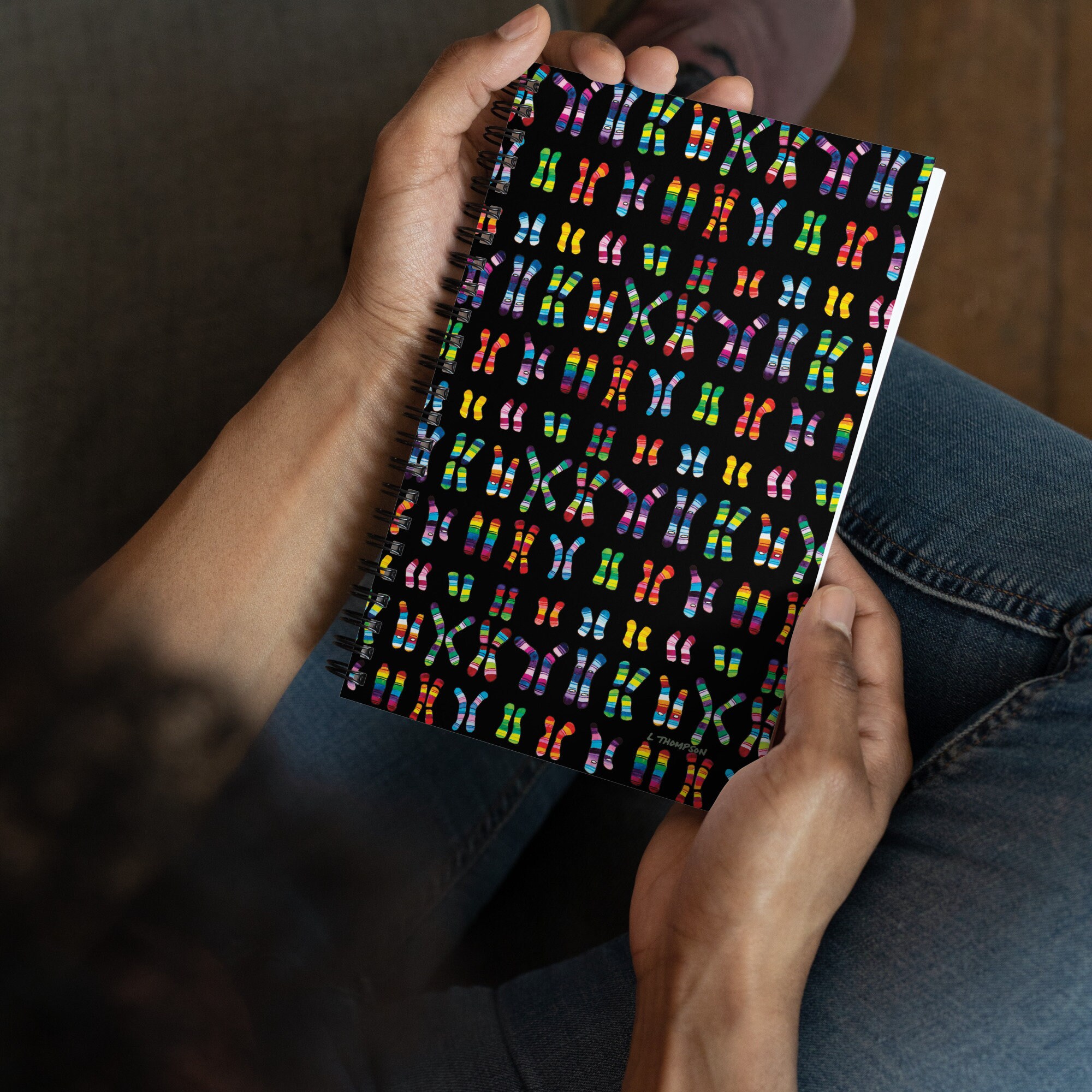 CHROMOSOME DNA Spiral Notebook| Science | Genetics| Genetic Engineering ...