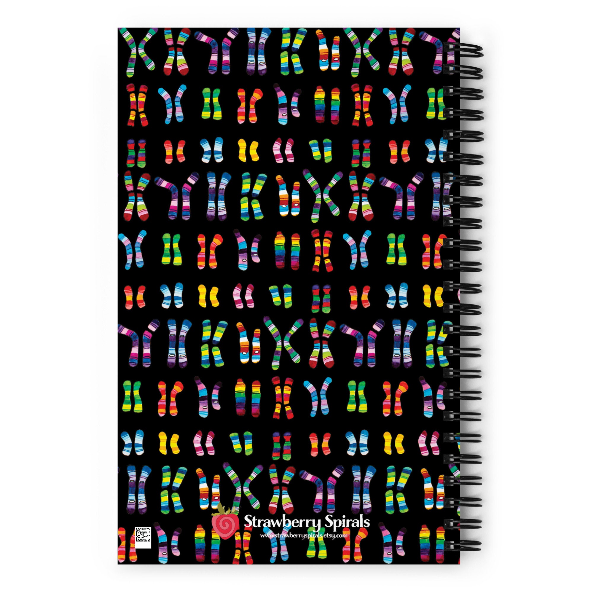 CHROMOSOME DNA Spiral Notebook| Science | Genetics| Genetic Engineering ...