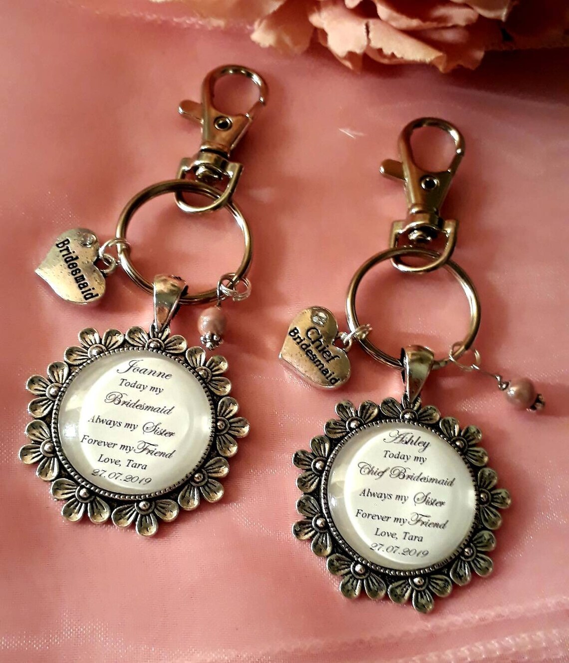 A Beautiful Keepsake Keyring for Your Sister, Who is Your Matron or ...