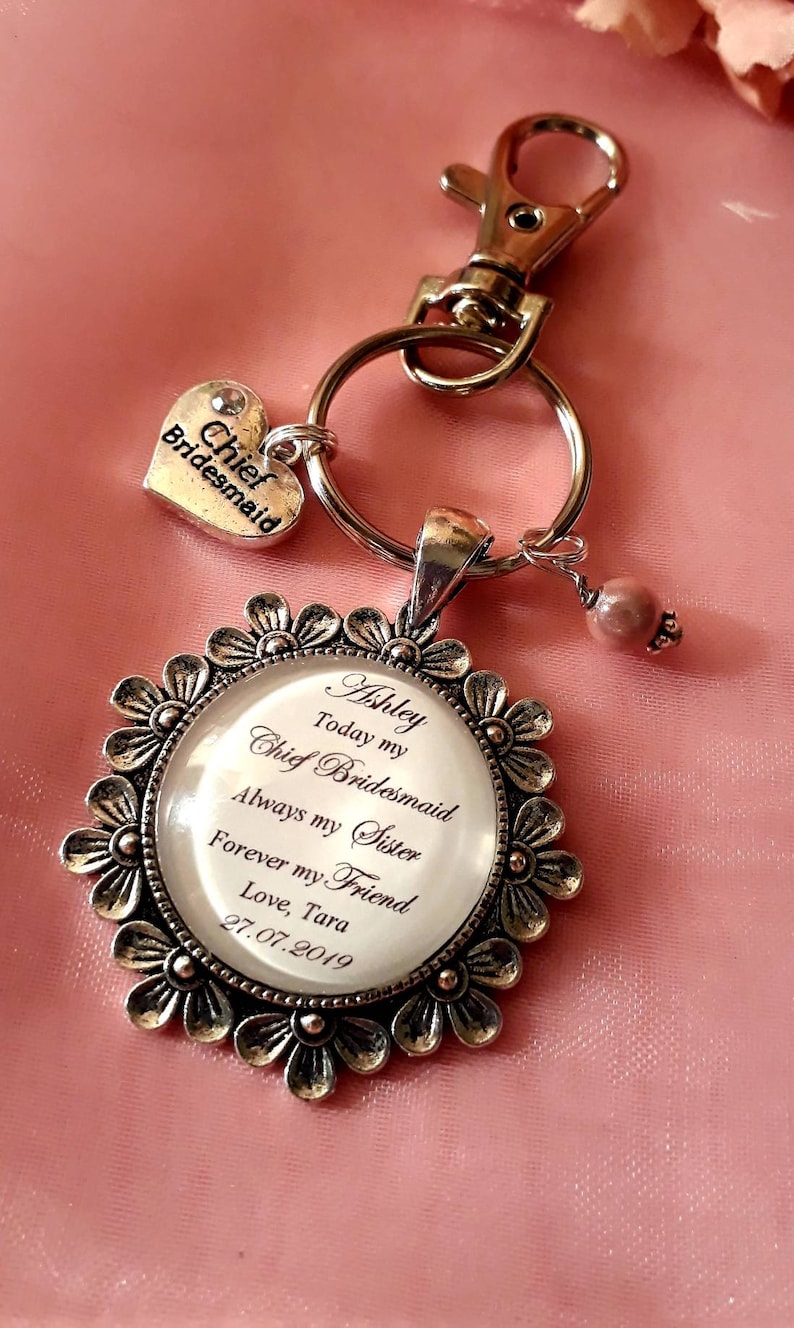 A Beautiful Keepsake Keyring for Your Sister, Who is Your Matron or ...