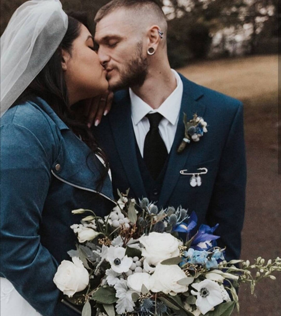 A Beautiful Silver Coloured Bride or Groom Memory Photo - Etsy