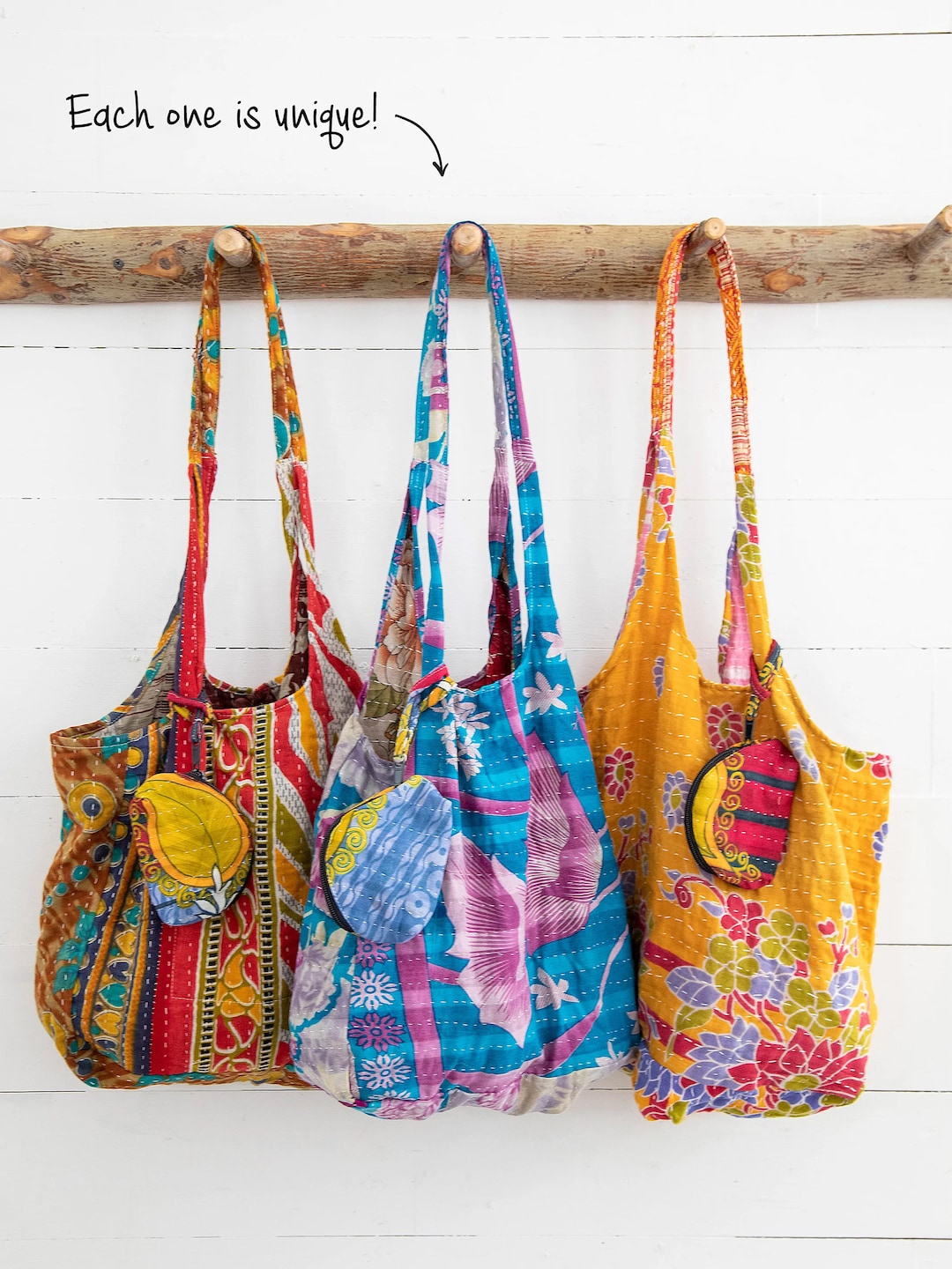 Vintage Kantha Tote Bag / Vintage Kantha Bags in Wholesale / - Etsy