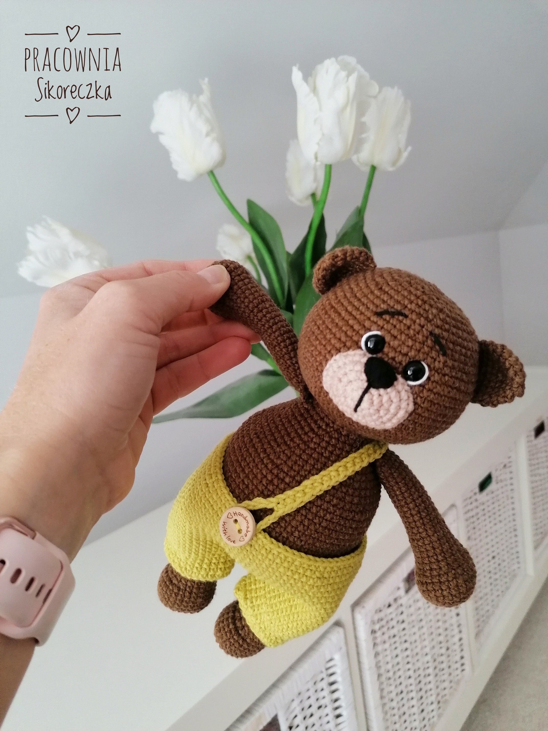 Teddy Bear Crochet Pattern Digital PDF English US / - Etsy
