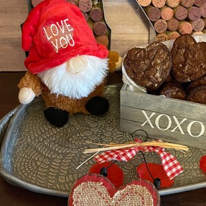 Valentine Gnome | Personalized Valentine’s Day Gnome | Plush ...