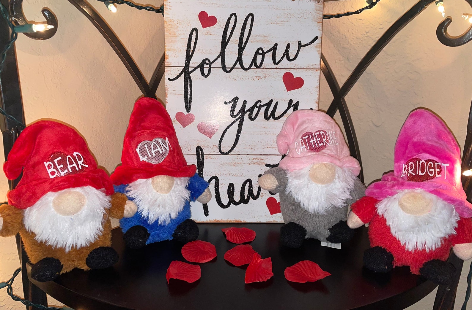 Valentine Gnome | Personalized Valentine’s Day Gnome | Plush ...