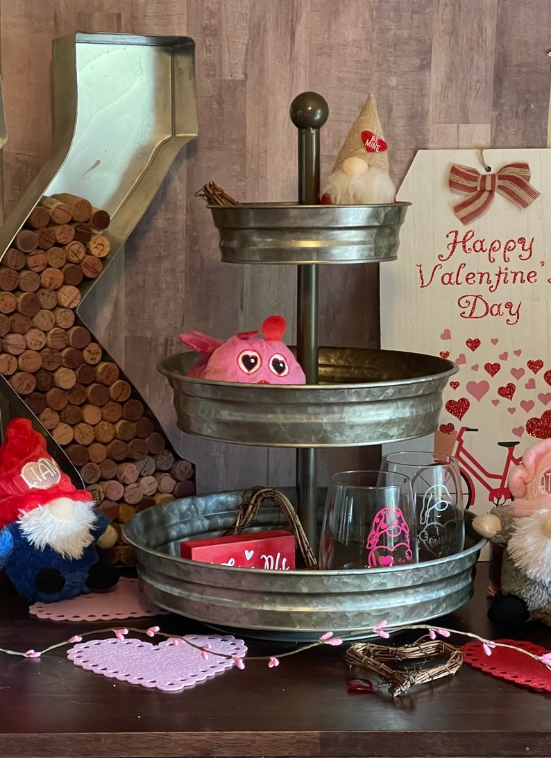 Valentine Gnome Personalized Valentines Day Gnome Plush - Etsy