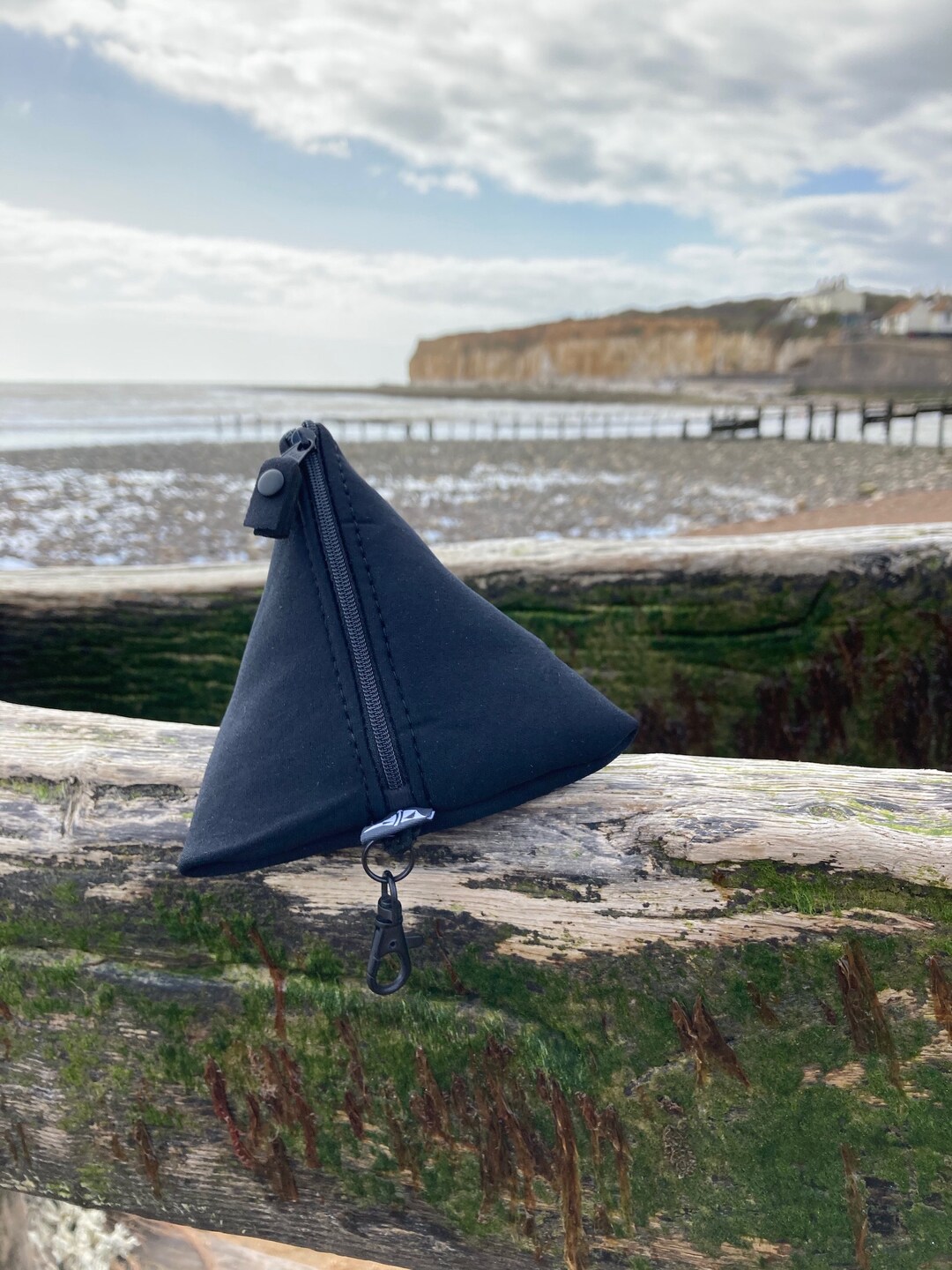 Pyramid Pouch Recycled From Wetsuits Mindful Manta - Etsy