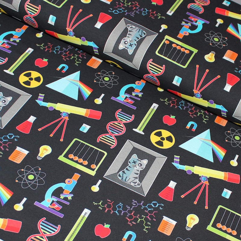 Science Fabric - Etsy