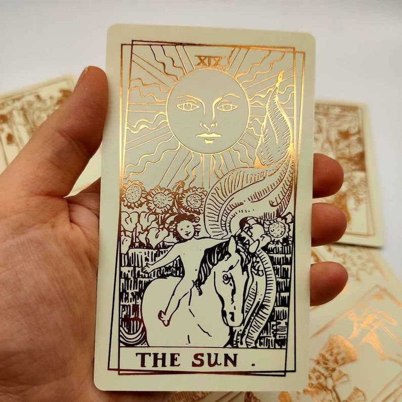 Miracle Tarot Deck for Beginners, Tarot Cards Deck With Meaning, Tarot ...