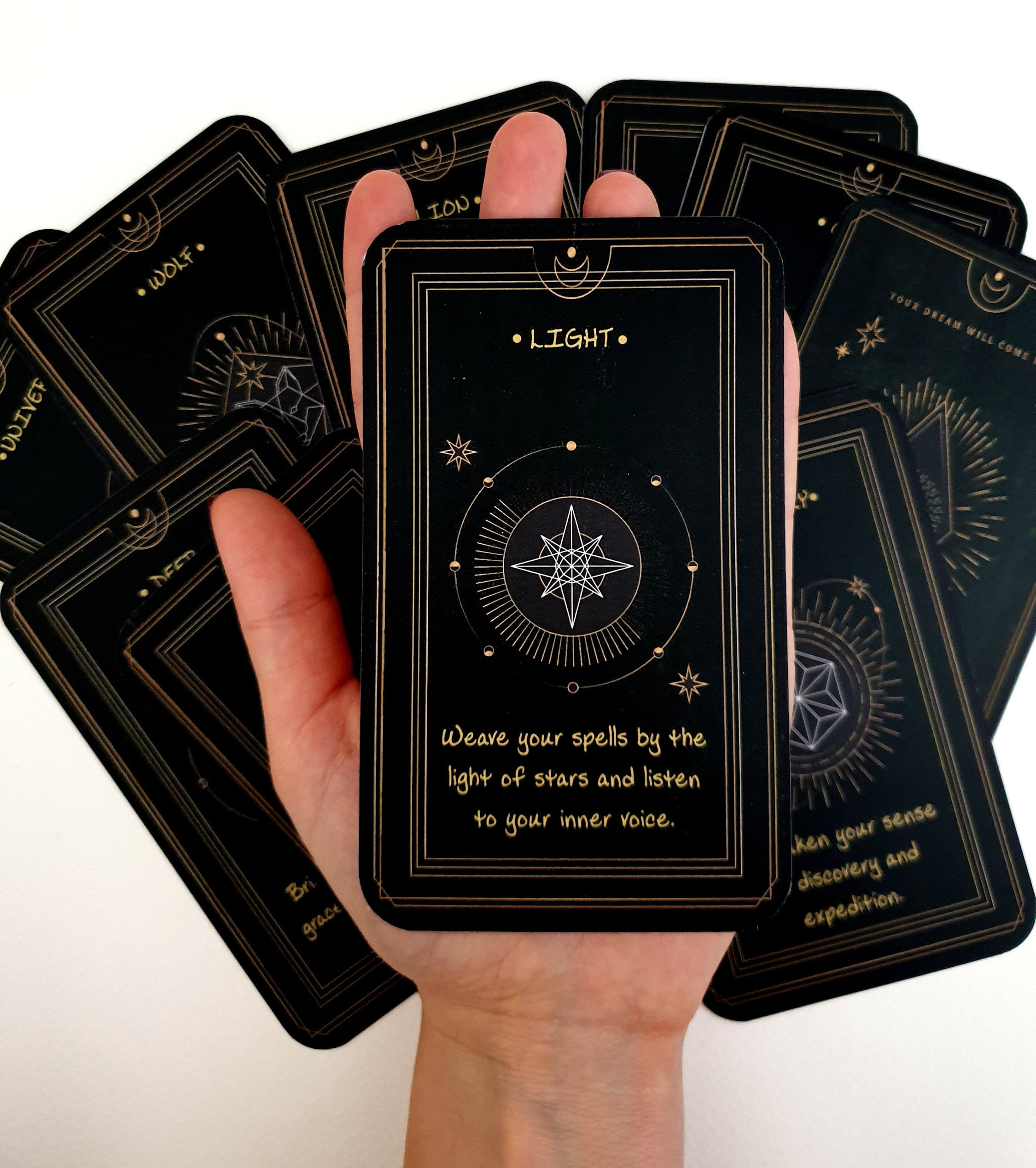 Oracle deck oracle cards affirmation cards positive | Etsy