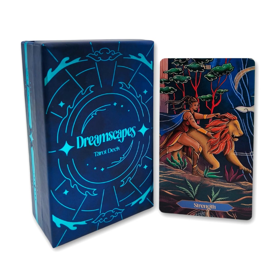 Dreamscapes Tarot Card Deck With Guidebook, Indie Tarot Cards, Unique ...