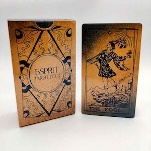 Esprit Tarot Deck for Beginners, 78 Cards of Magic, Original ...
