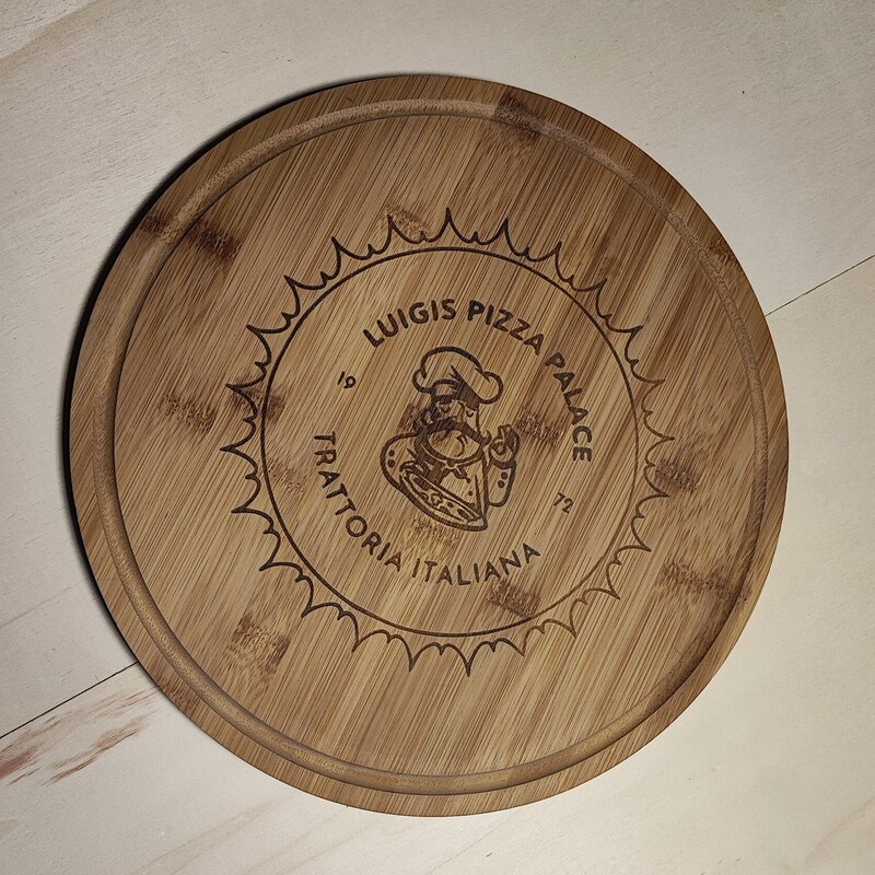 Pizza Wooden Plate - Etsy