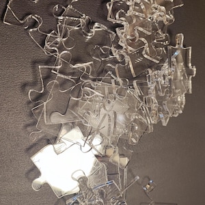 Impossible Puzzle for Adults - Transparent Acrylic Puzzle - Tricky Game ...