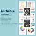 Printable Educational Posters -- Alphabet, Numbers, Colors, Moon/solar ...