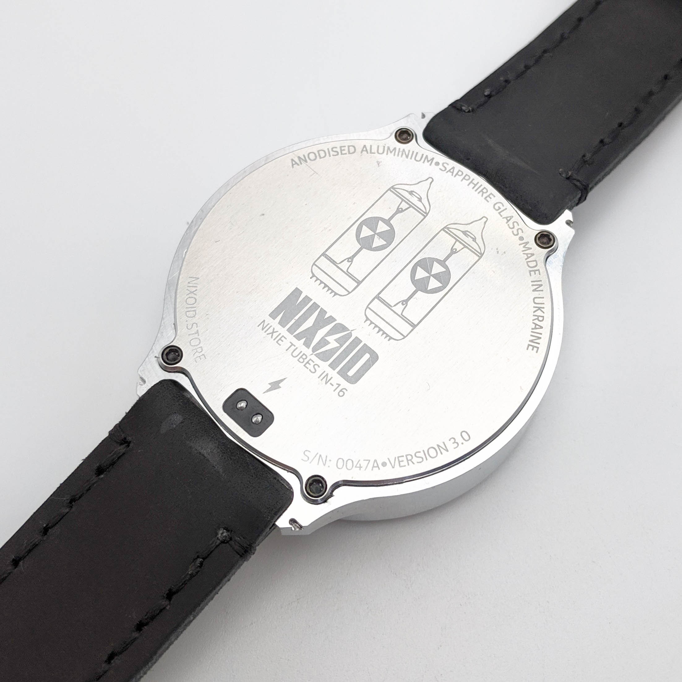 Steampunk Nixie Tube Clock Rare Wrist Watch Nixoid Next (metal ...