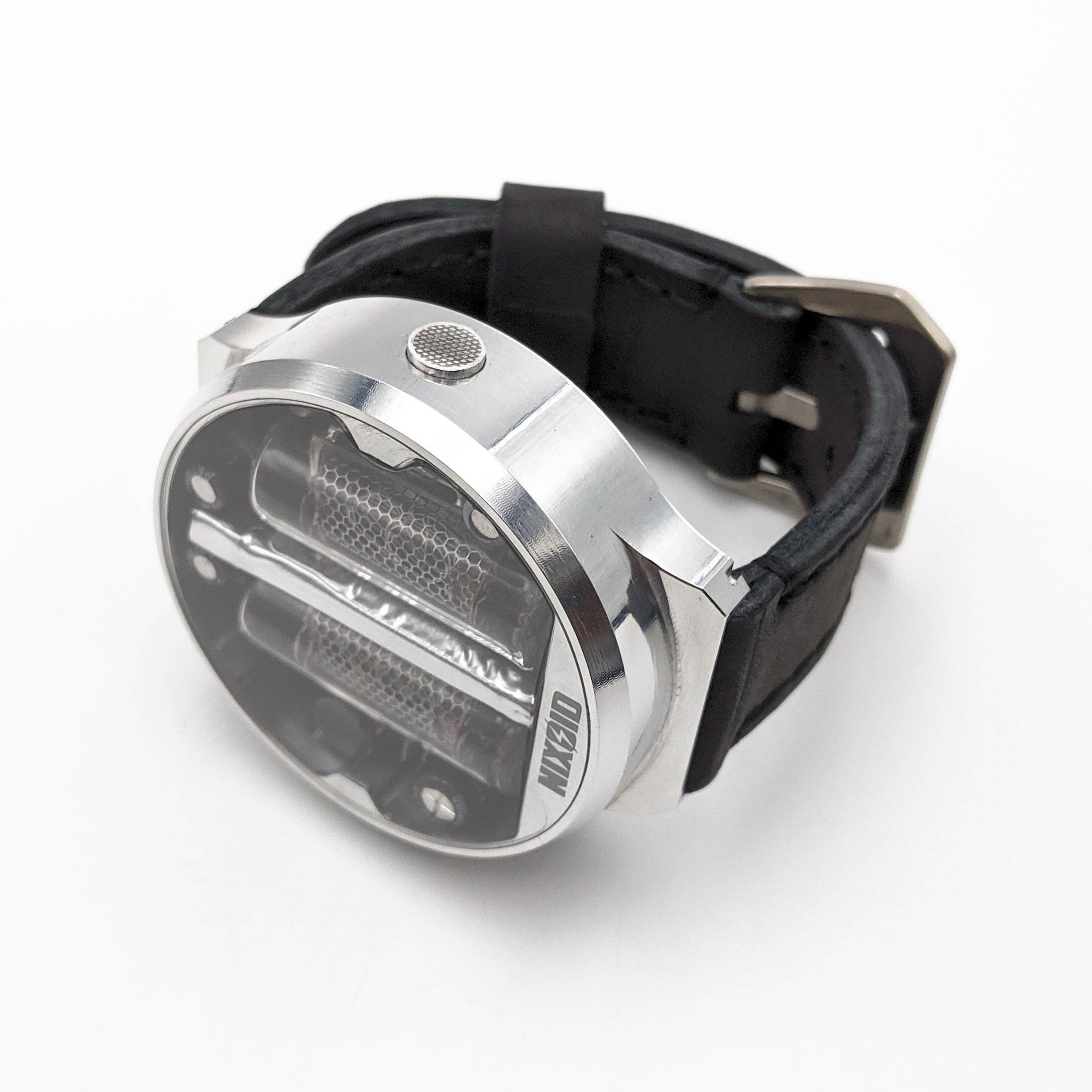 Steampunk Nixie Tube Clock Rare Wrist Watch Nixoid Next (metal ...