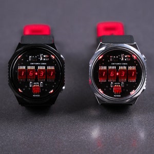 Rare Watch Wristwatch Clock 'red Time' (metal, Splash Resistant ...
