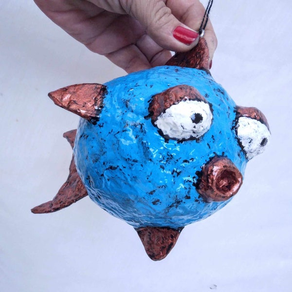 Paper Mache Fish - Etsy