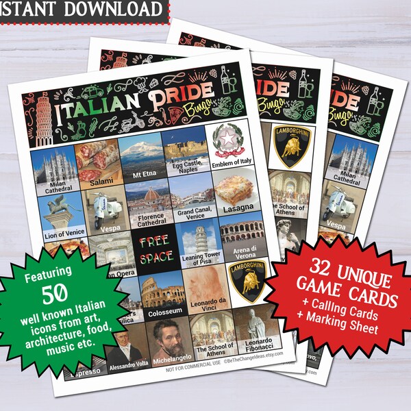 Italian Party - Etsy