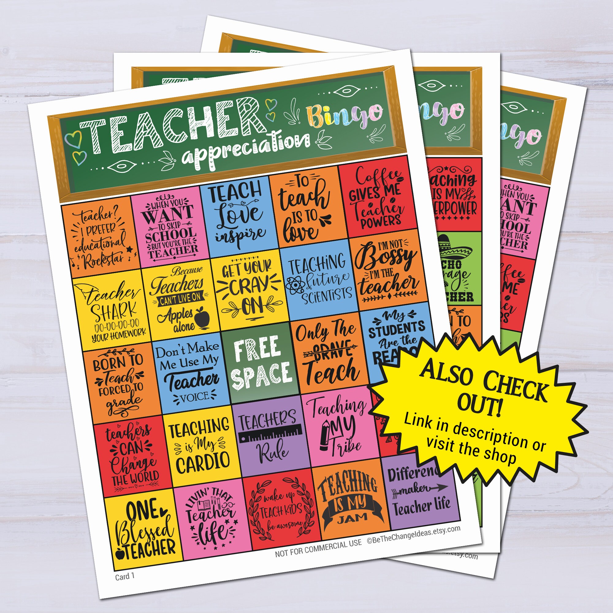 National Parks Bingo Game US National Park Week Service Idea | Etsy India