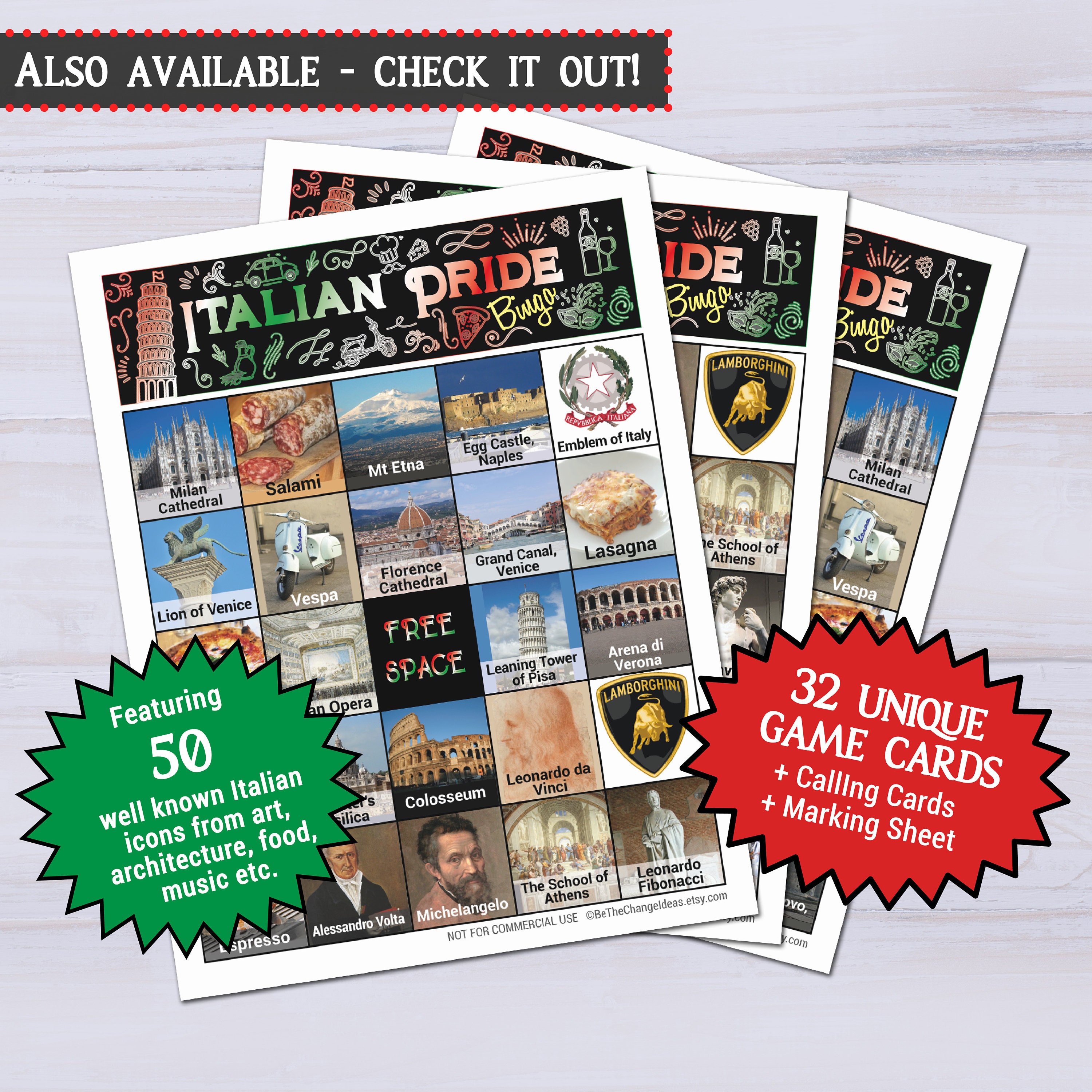 Italian American Heritage Month DIY Banner Bunting Celebrate Culture ...