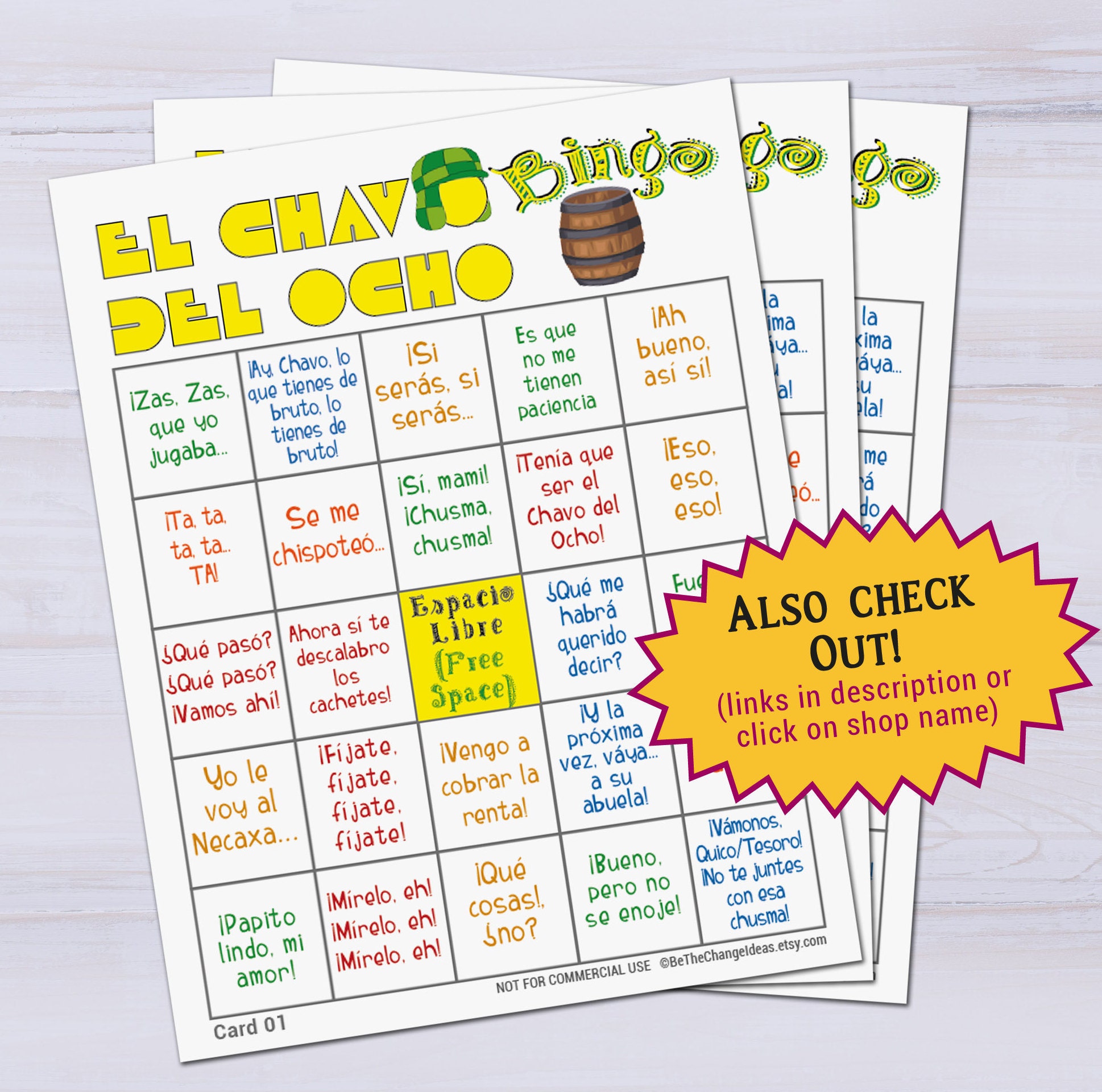 Hispanic Heroes Bingo Printable Party Game Latin Spanish Activity Kids ...