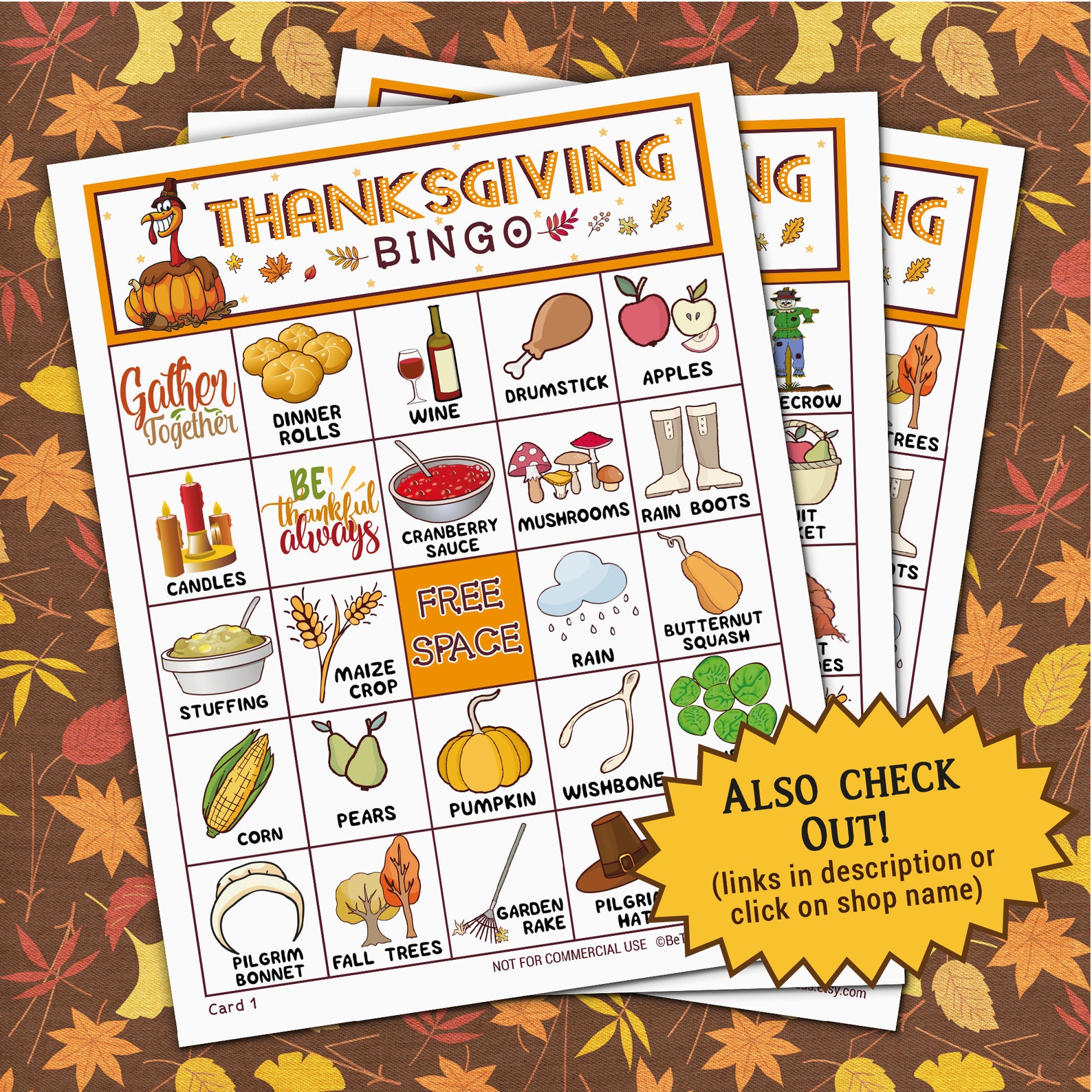 Native American Indian Bingo Game Celebration Fun Activity November ...
