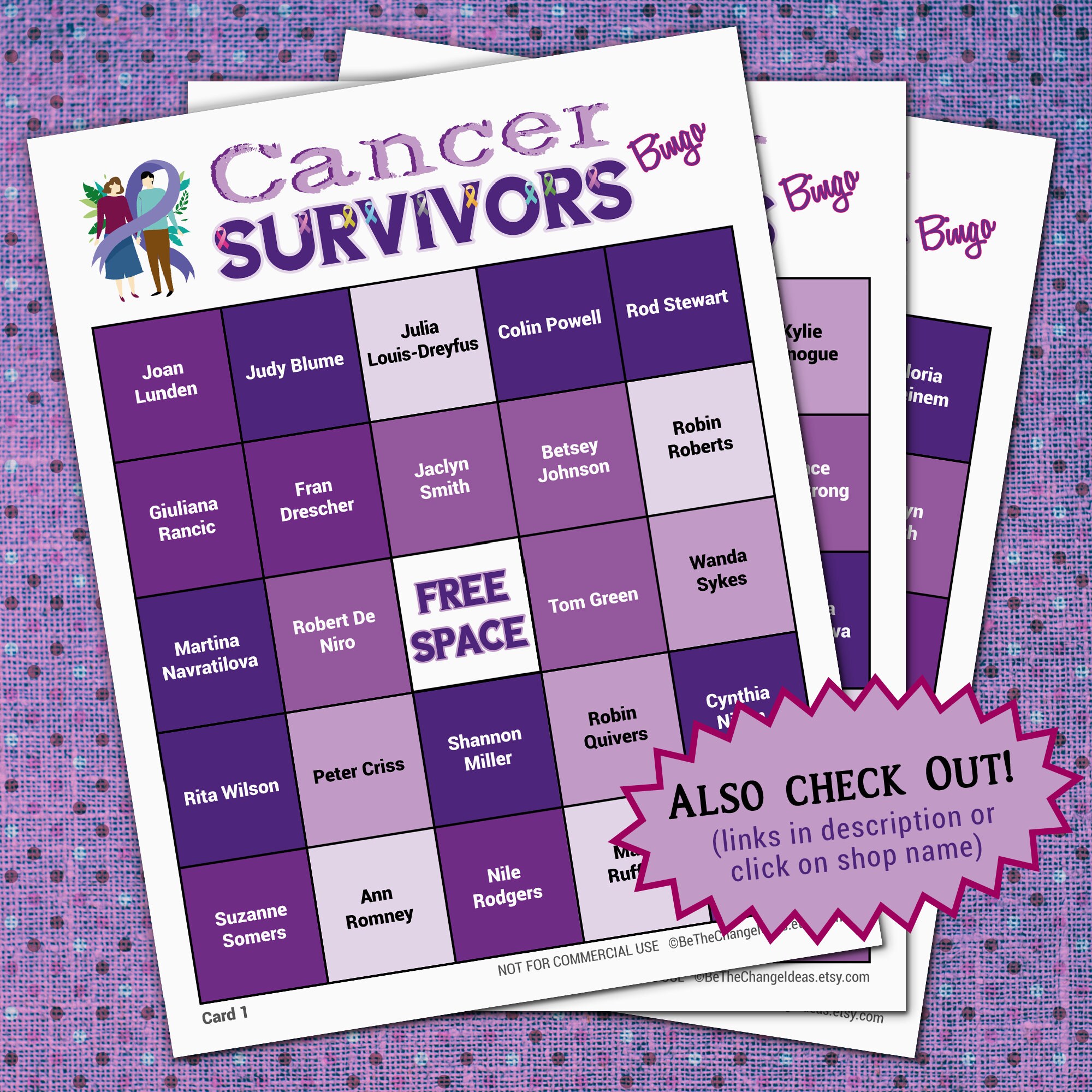 Nurse Appreciation Week Bingo Printable Game National Nurses - Etsy