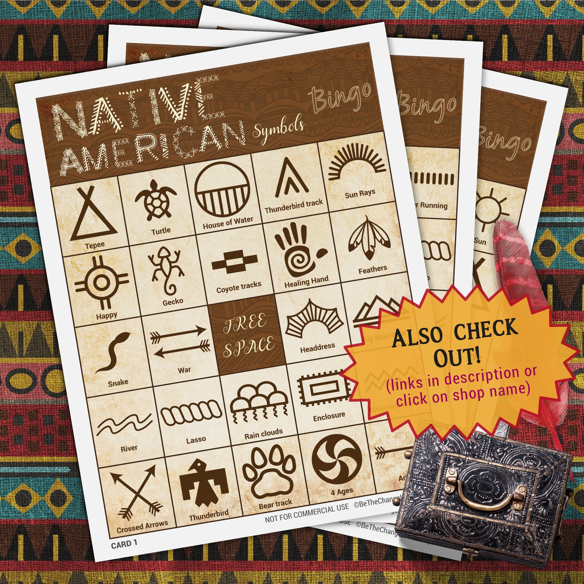 Native American Indian DIY Banner Bunting November Heritage Month ...