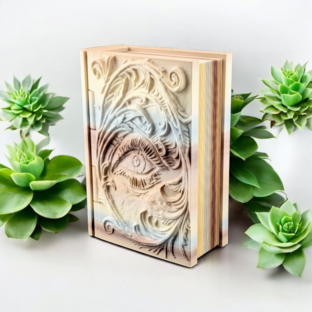 The Inner Eye Hidden Compartment Book Secret Jewelry Box - Etsy