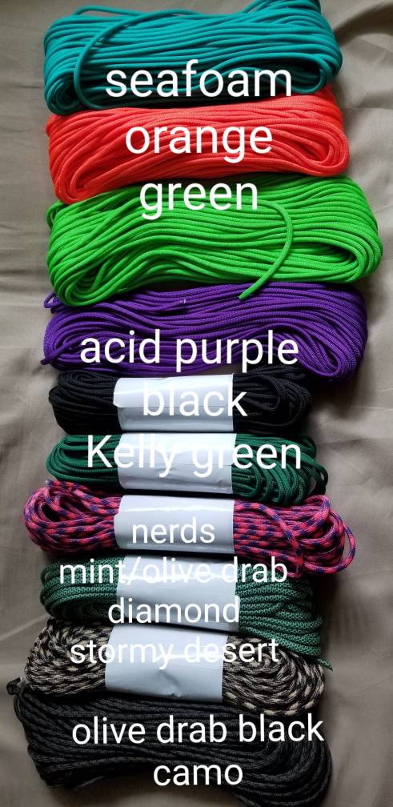 Paracord Zipper Pulls, Snake Knot - Etsy