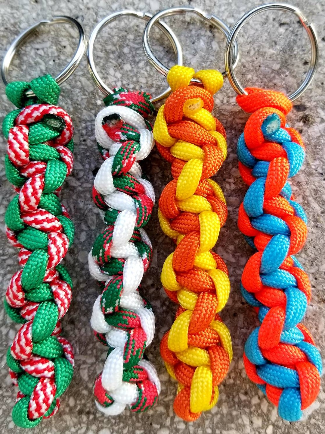 Paracord DNA Keychain - Etsy