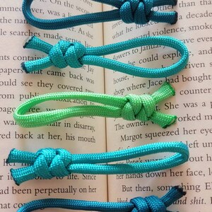 Paracord Zipper Pulls, Snake Knot - Etsy