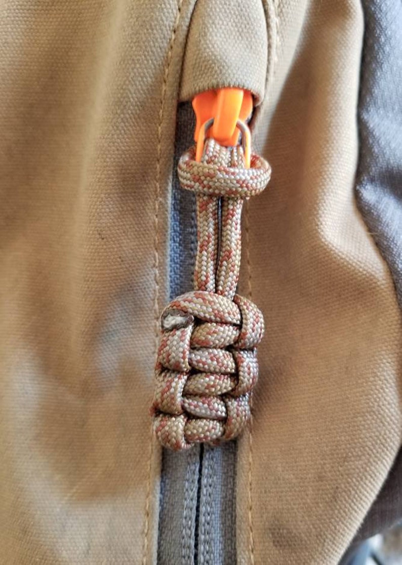 Paracord Zipper Pulls, Set of 5 - Etsy