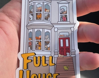 Full House Waterproof Vinyl Stickers Have Mercy Sticker Jesse and the ...