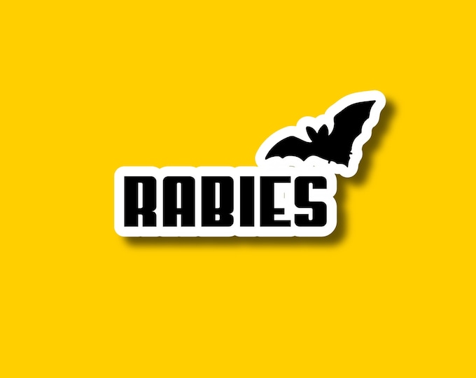 Rabies Pride Button - Etsy