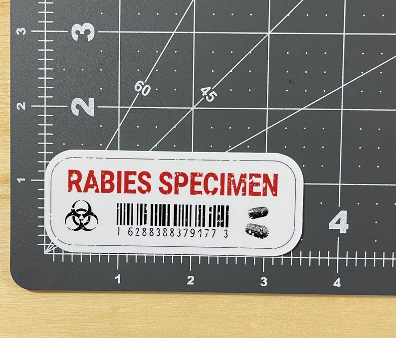 Rabies Bundle (10 Sticker Pack) Rabies Raccoons Rabid Animal Stickers ...
