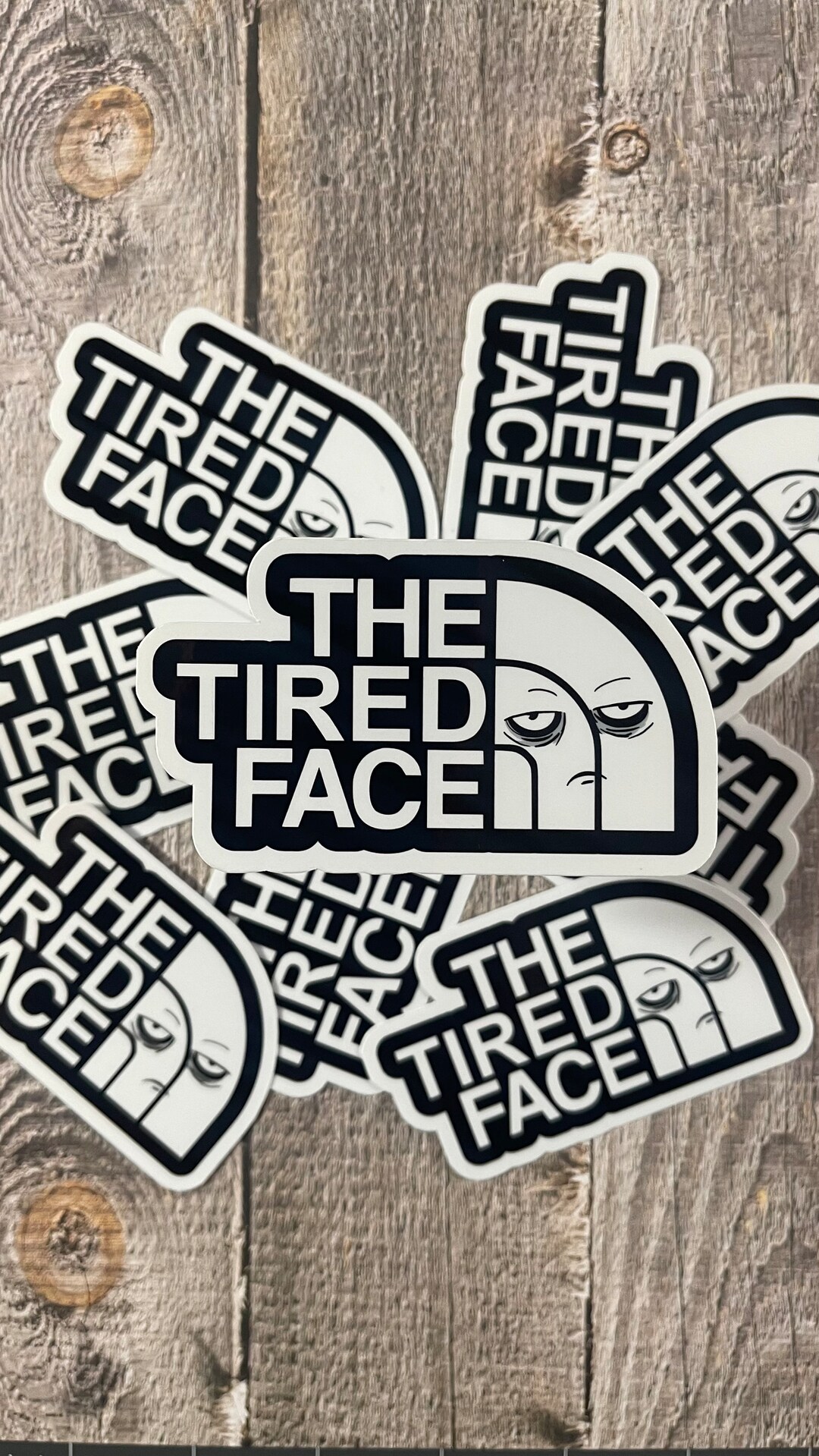 Tired Sticker / Must Have Coffee Humor / Animal Control Problems - Etsy
