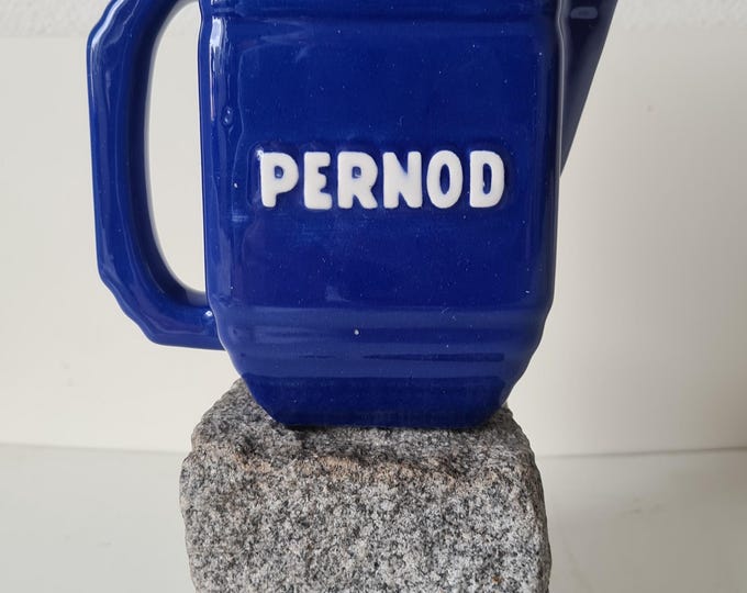 Pernod . Cobalt Blue Water Jug/pitcher in Ceramic. Vintage 70s - Etsy