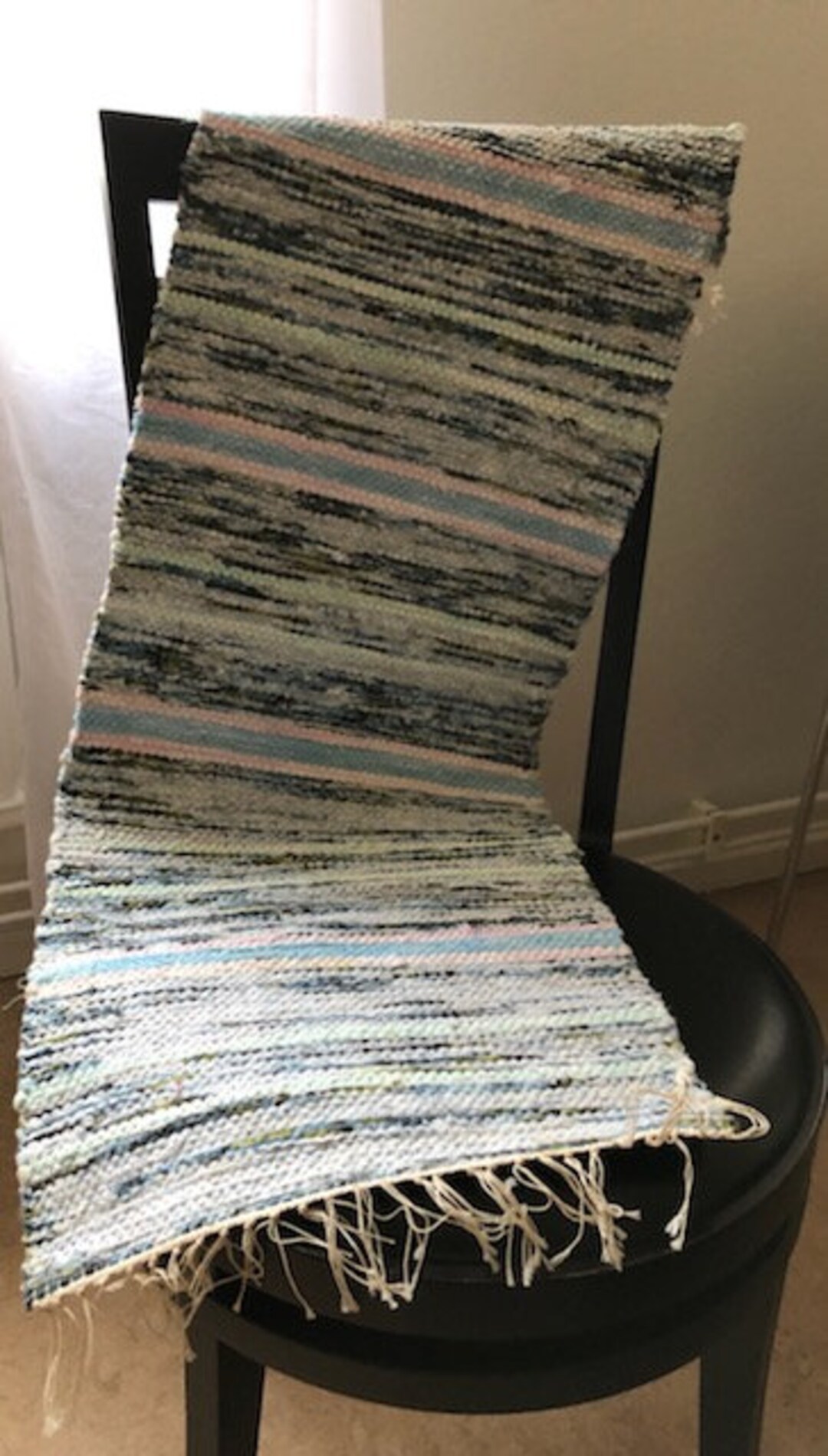 Handwoven Small Carpet / Table Runner / Rag Rug / - Etsy