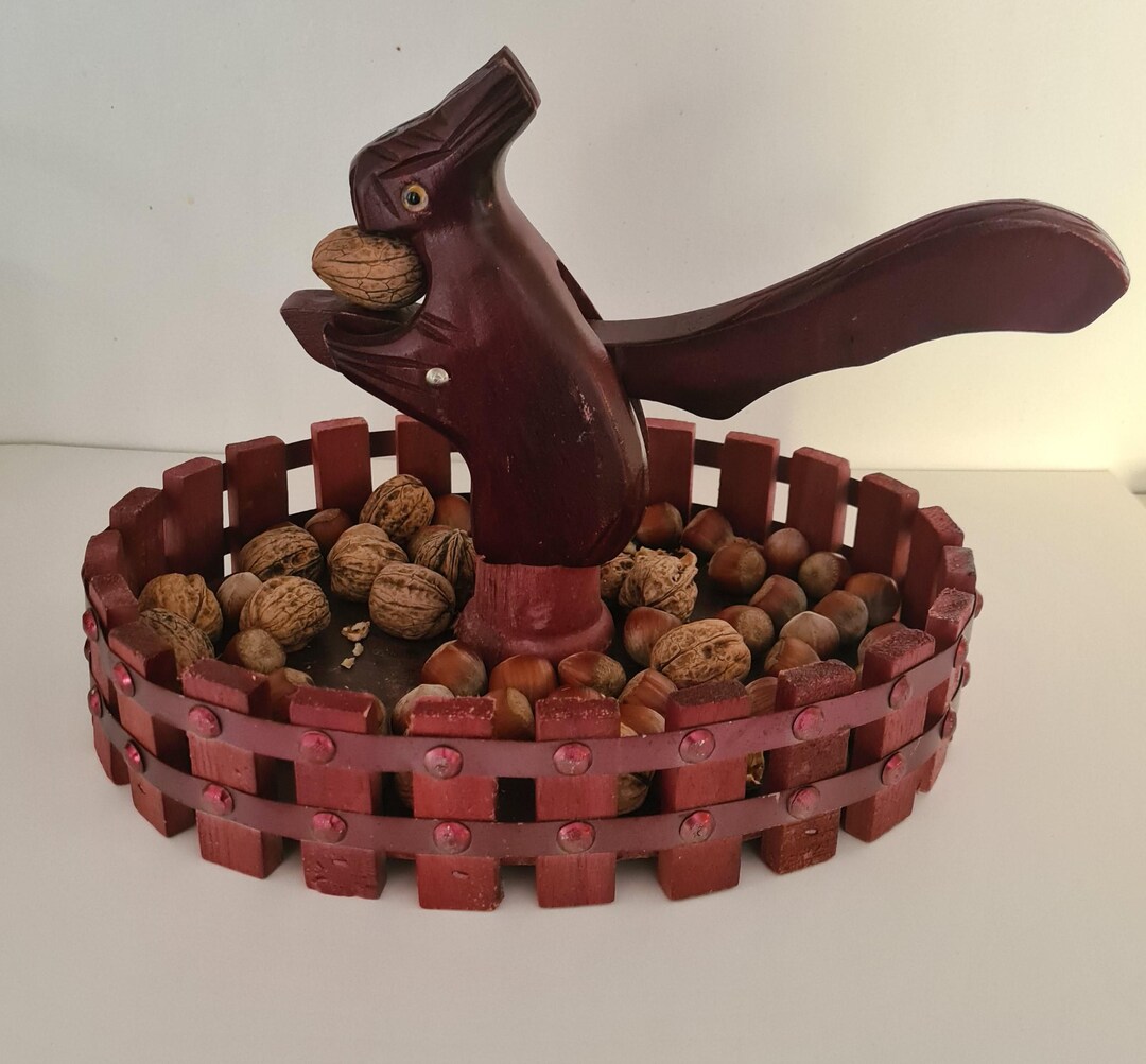 Rare and Original Nutcracker.a Squirrel-shaped Nutcracker With ...