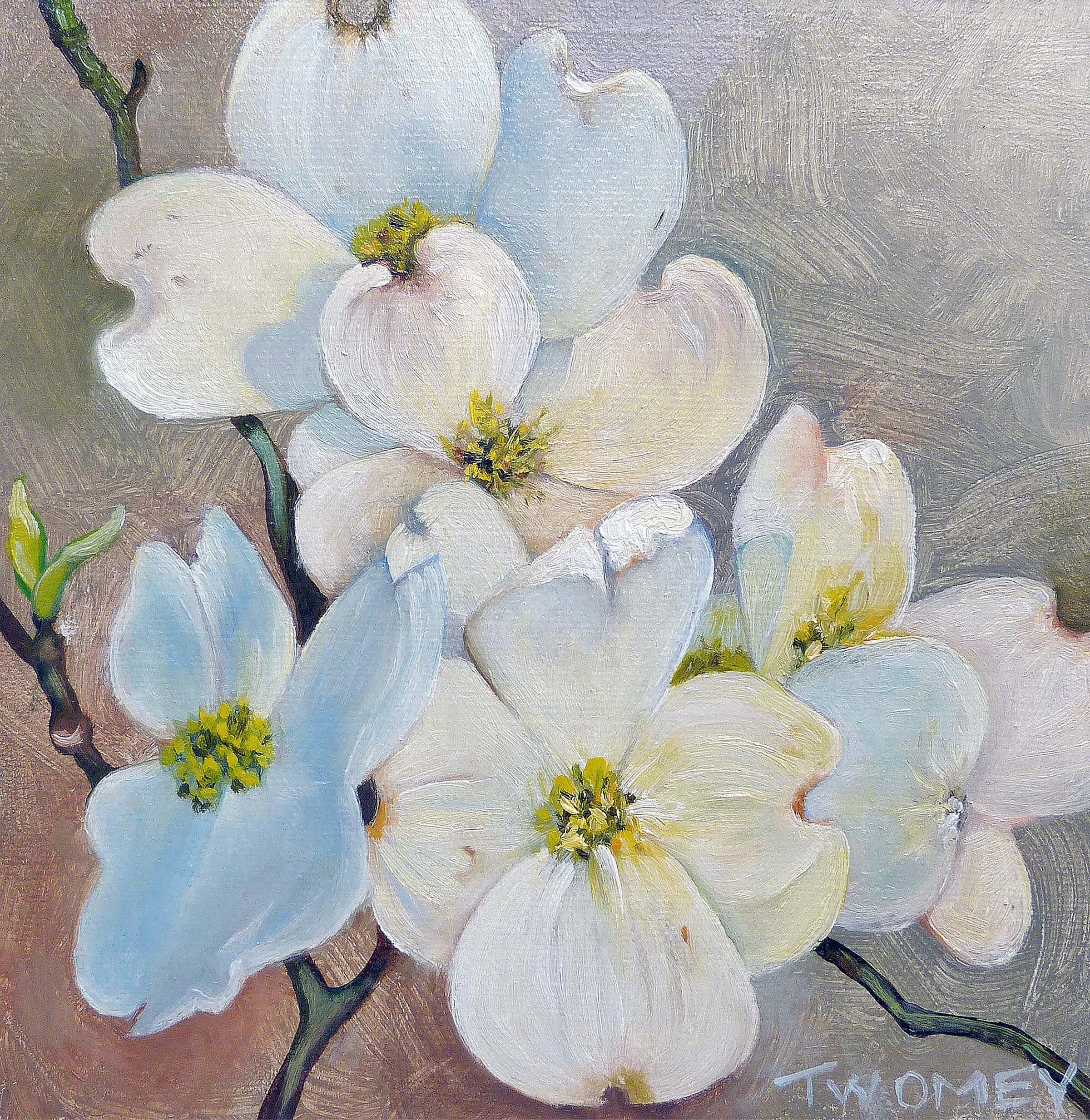 Dogwood Tree Painting