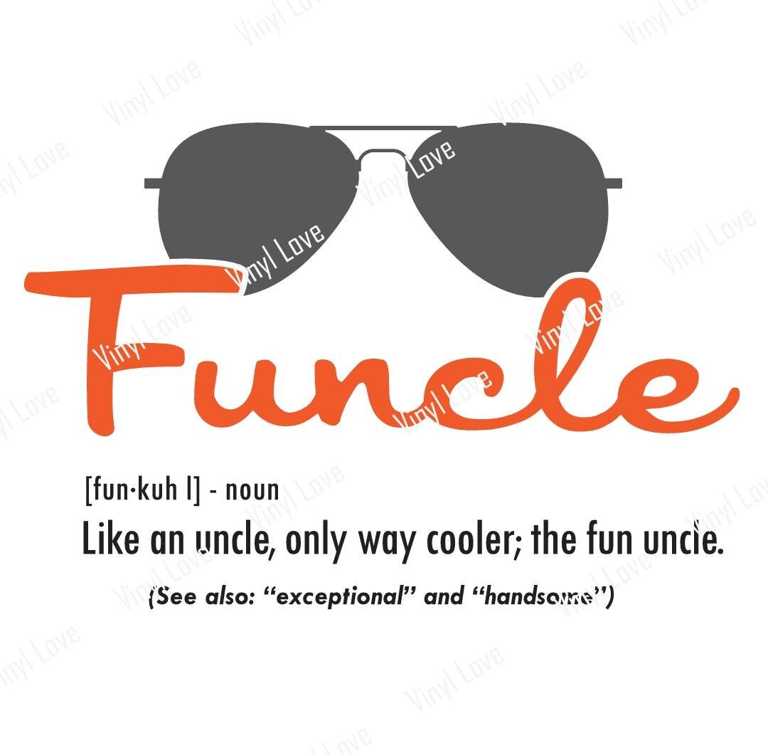 Funcle Shirt, Fun Uncle, Uncle - Etsy